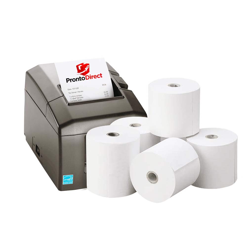 Till Rolls & Receipt Paper - Pronto Direct
