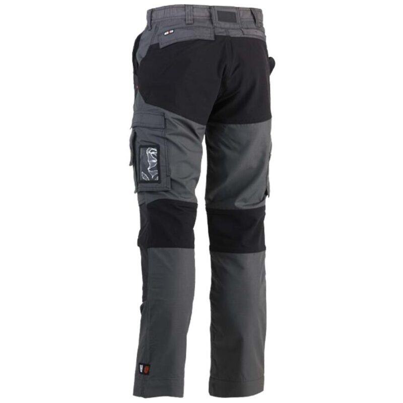 Herock Hector Stretch Premium Work Trousers (Khaki & Black) - Pronto Direct